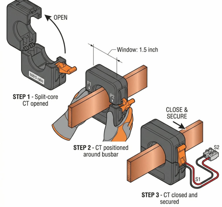 Core Current Transformer Guide: Types, Working Principle & Applications ...